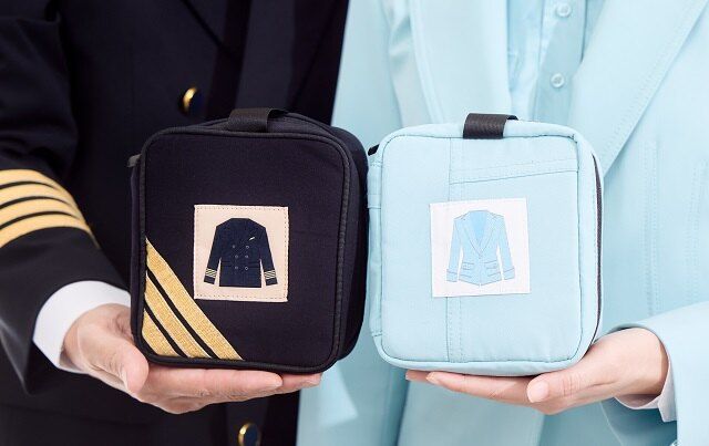 Korean Air Is Turning Old Uniforms Into Upcycled First Aid Kits