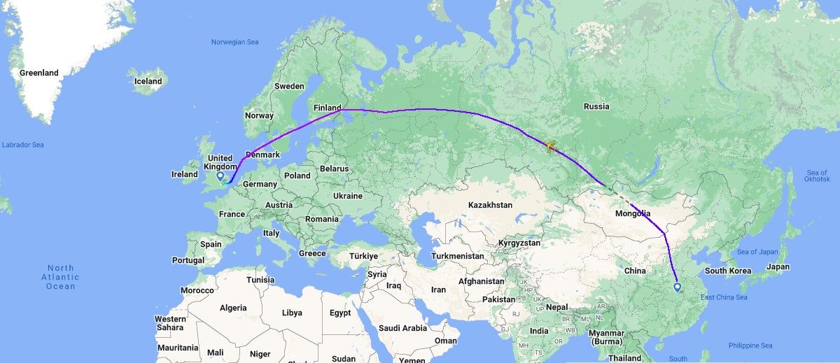 London Heathrow Gets 1st Direct Wuhan Flight Since Pre-COVID