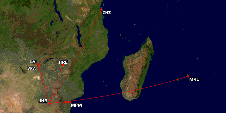 Inside FlySafair's New Boeing 737 Route To Victoria Falls