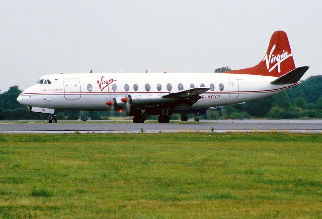 Why Virgin Atlantic Flew A Vickers Viscount To A Small Dutch City