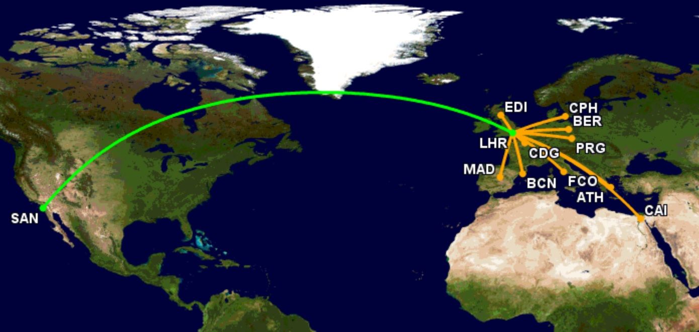 British Airways Swaps Airbus For Boeing To San Diego While Doubling Flights