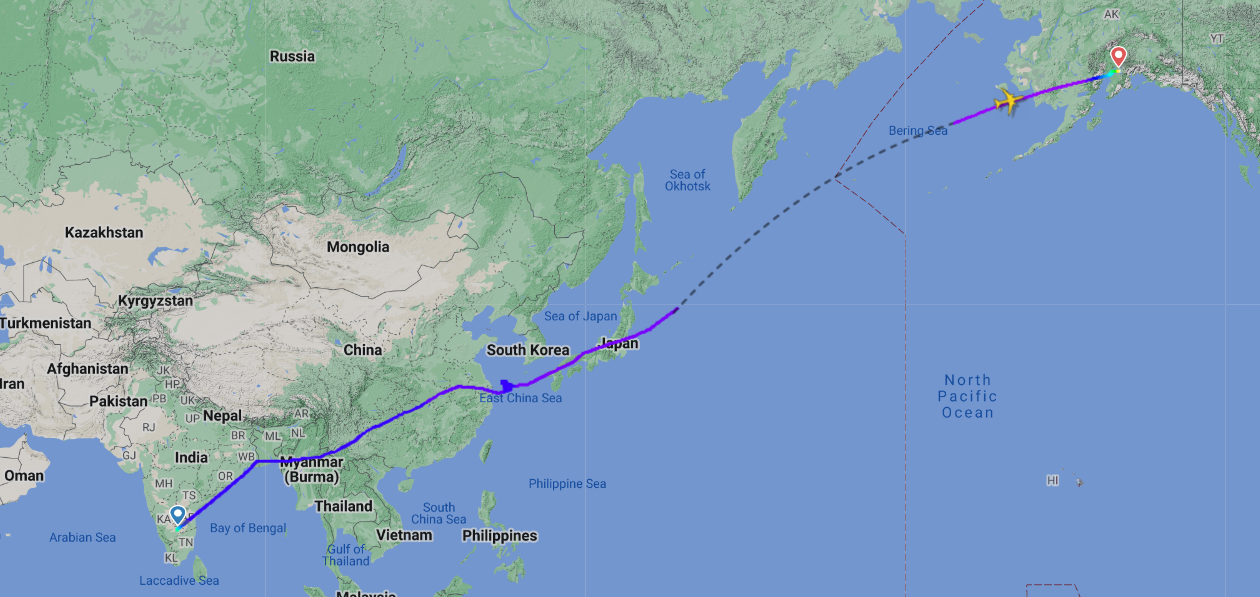 San Francisco-Bound Air India Boeing 777 Diverts To Alaska Due To ...