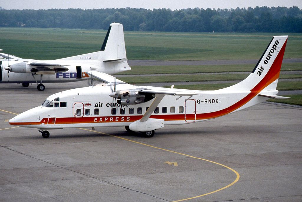 Which Aircraft Types Did The First Pan-European Carrier Air Europe Operate?