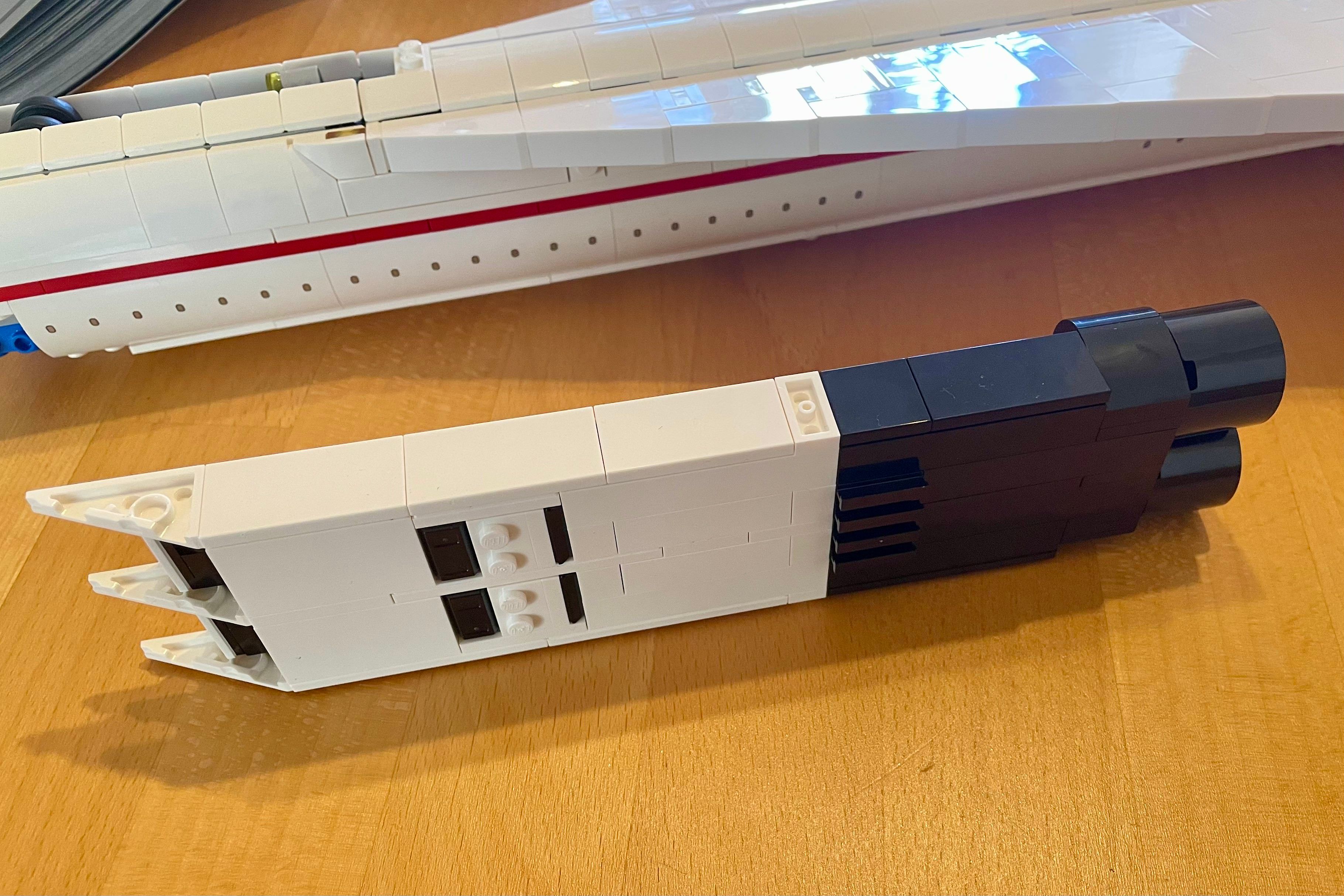 Review: Building LEGO's 2,083 Piece Concorde Model