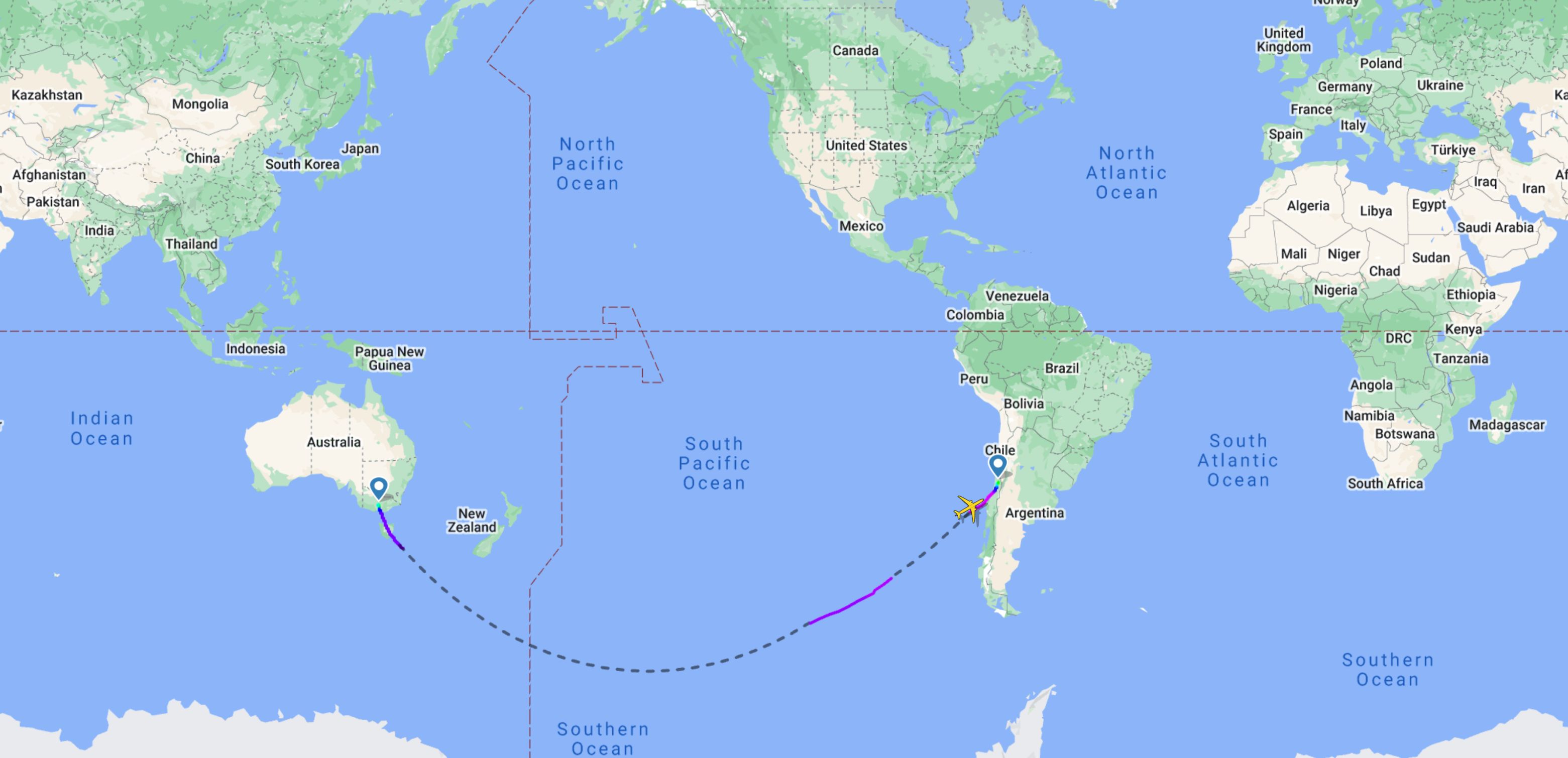 With LATAM's Boeing 787 Back Melbourne Airport Is Fully Connected To ...