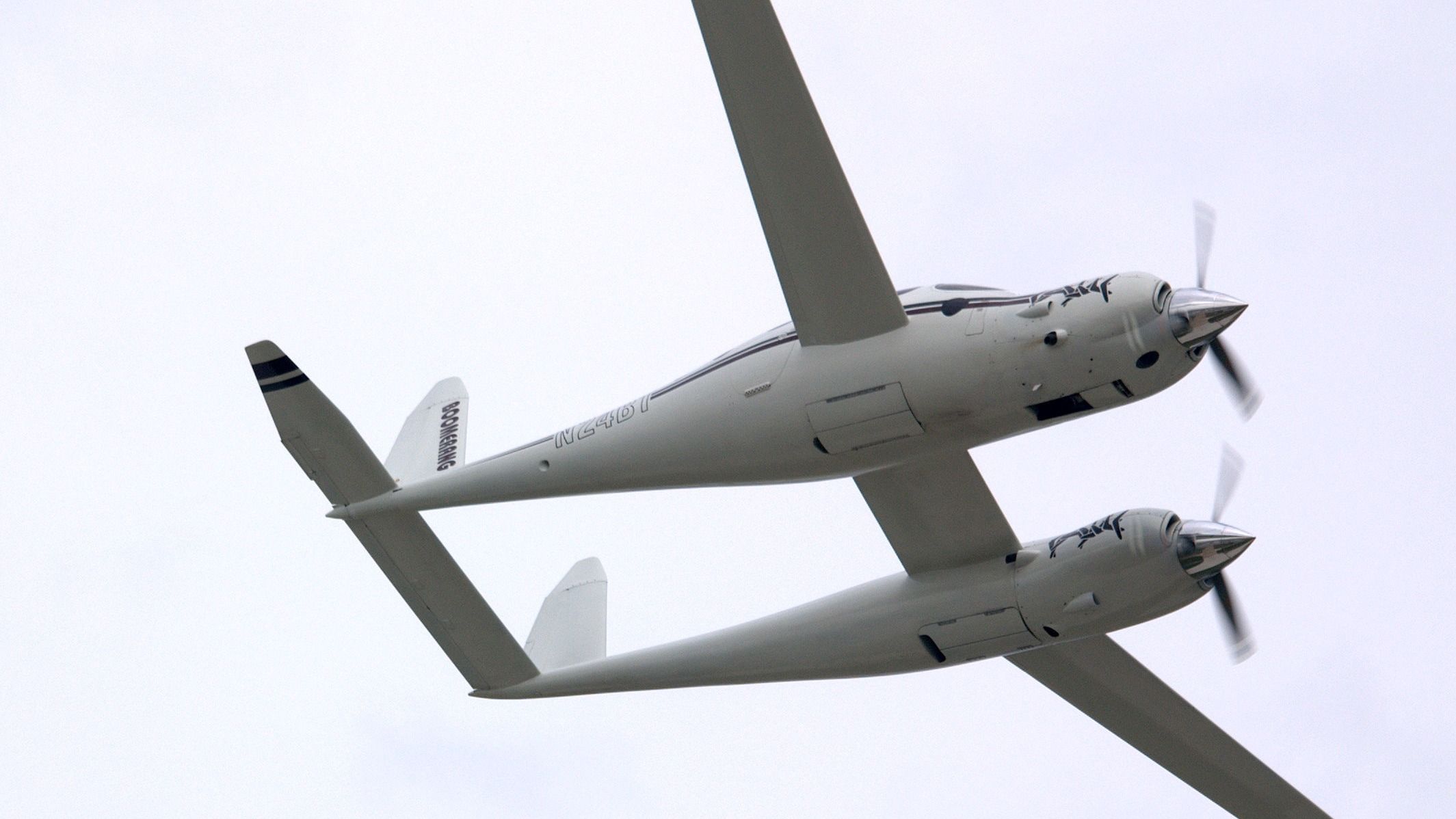 The Weirdest Private Plane? A Look At The Double Fuselage Rutan Boomerang