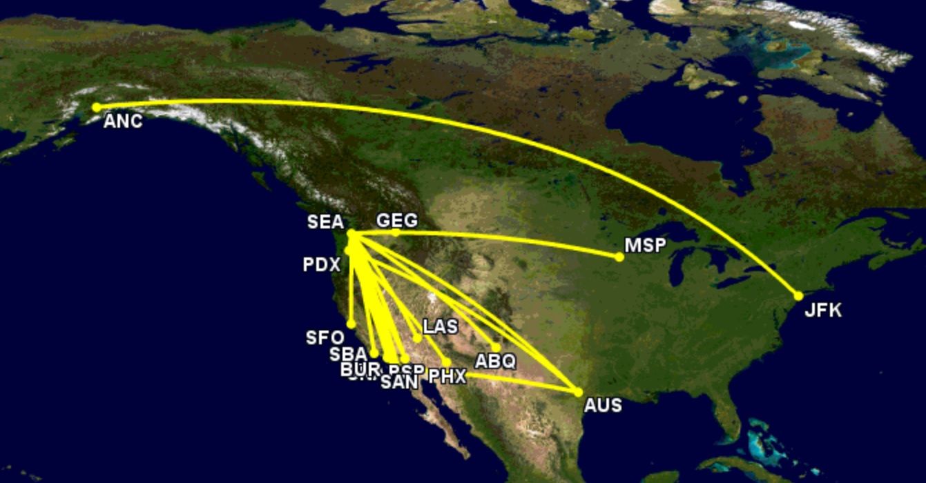 20 Routes: Where Alaska Airlines Plans To Fly Its Boeing 737 MAX 8s