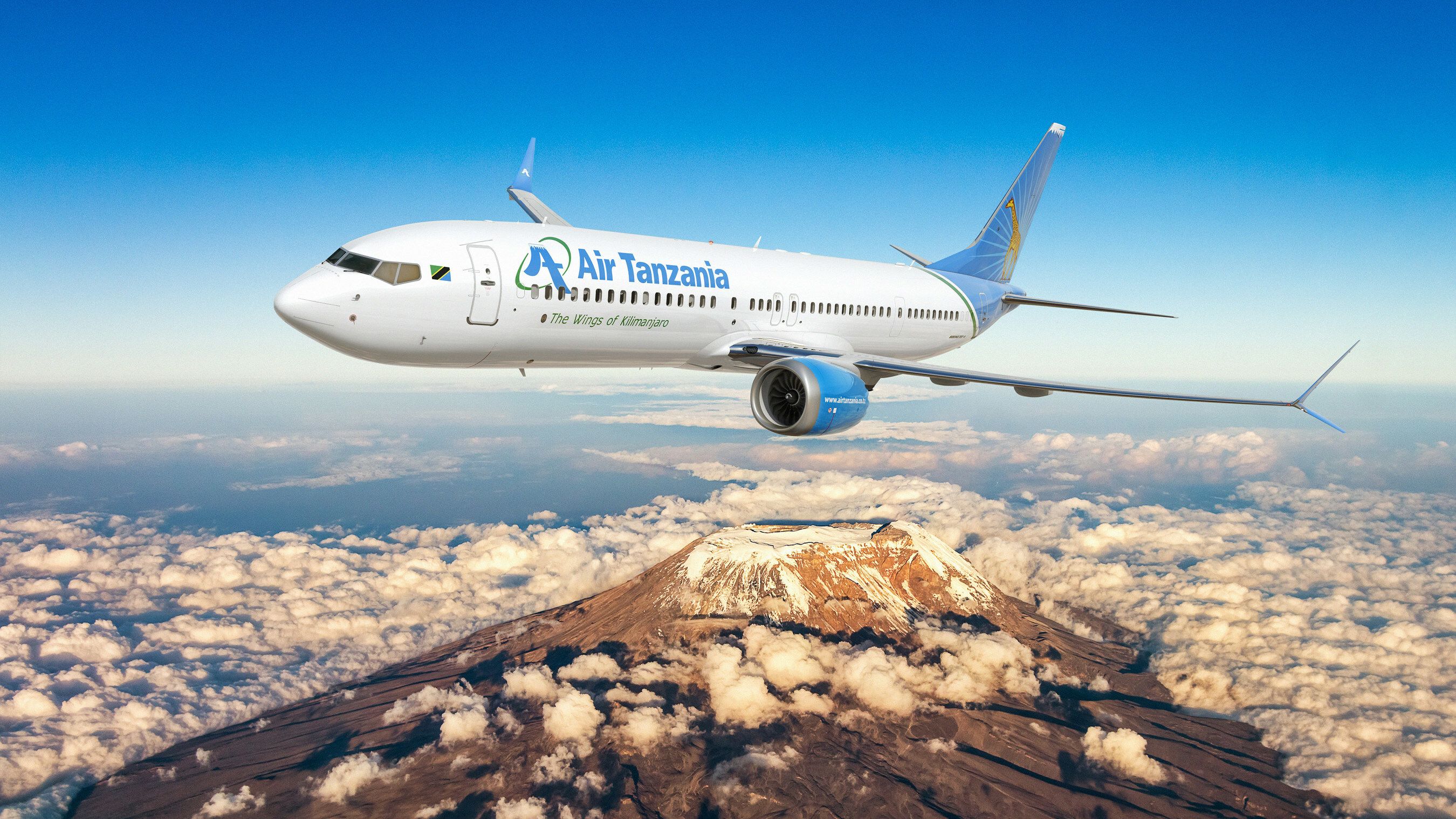Air Tanzania Receives Its 1st Boeing 737 MAX