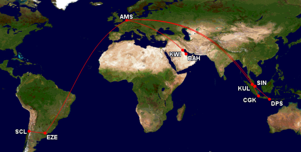 A Look At KLM's Fifth Freedom Routes