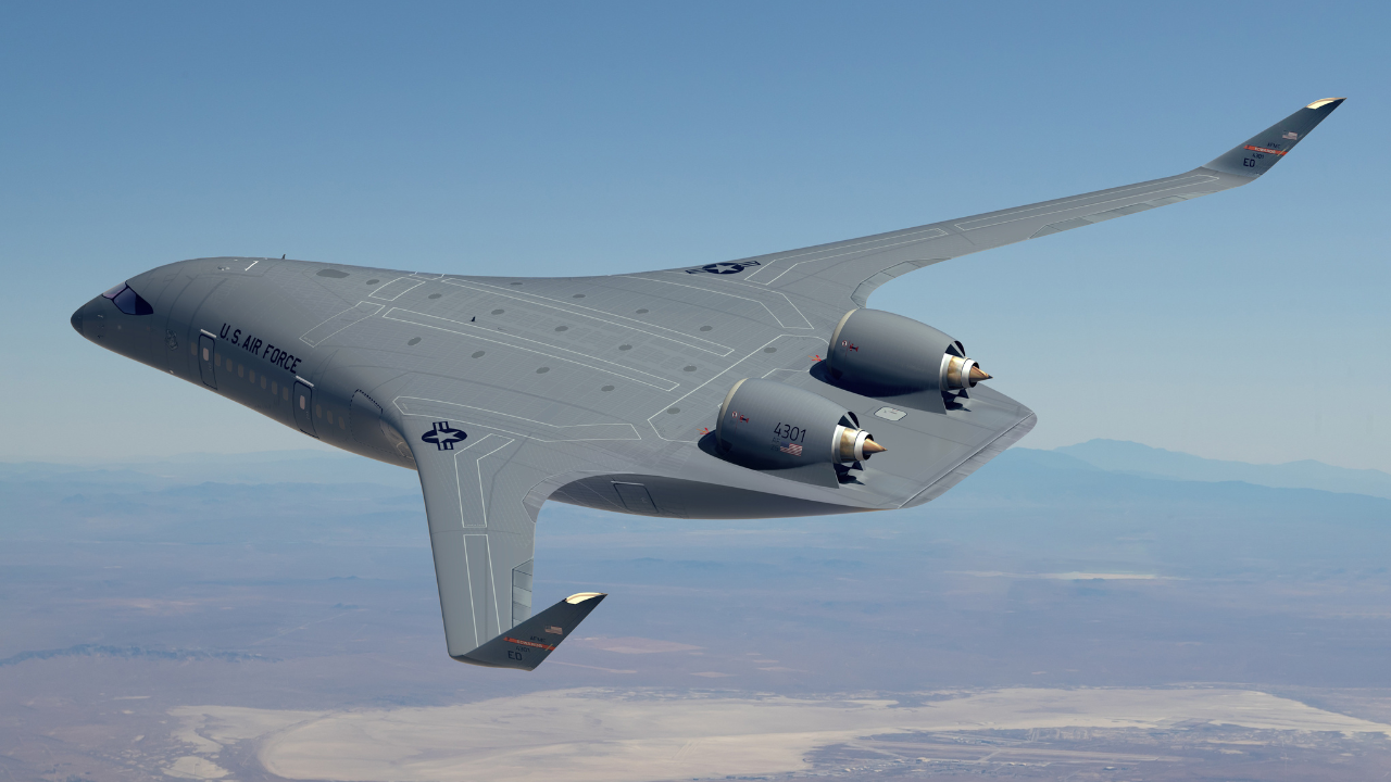 Inside The USAF's Proposed Blended Wing Aircraft