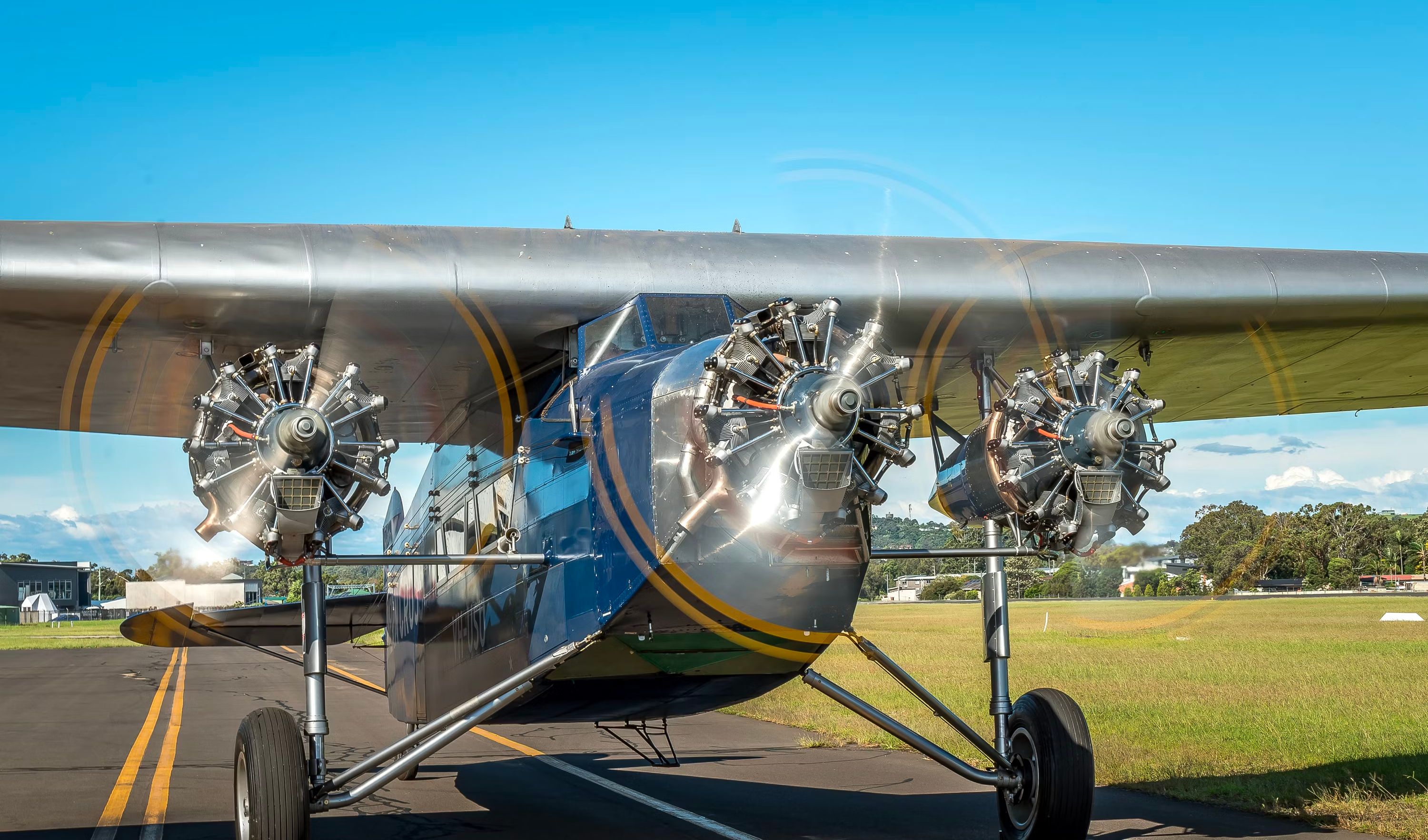 Smithy's Southern Cross Fokker FVIIB Replica Returns To Flight At HARS