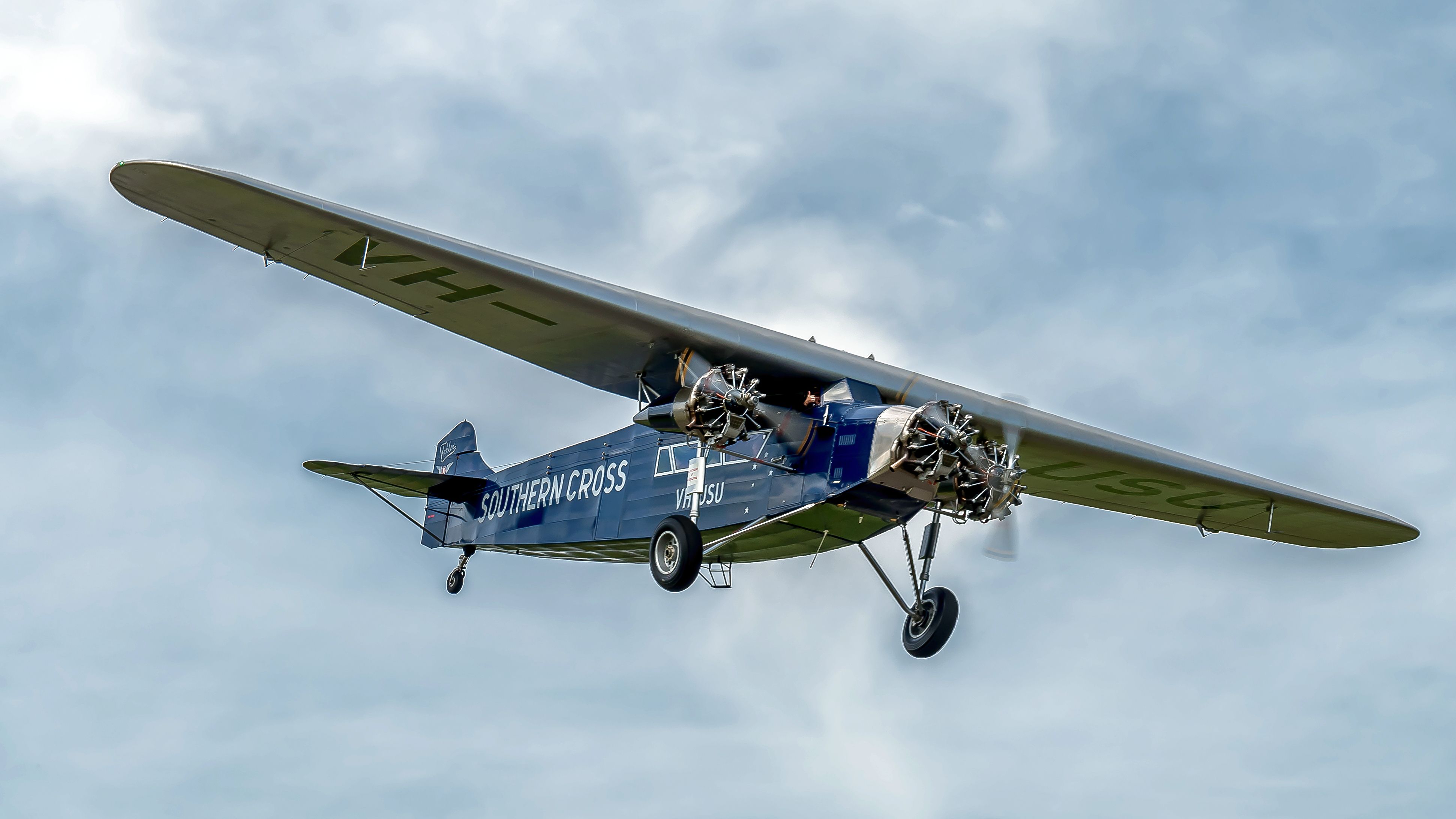 Cool: HARS Aviation Museum Flies Fokker F VIIb ‘Southern Cross’ Replica