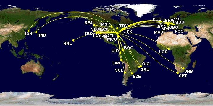 Atlanta Is Delta Air Lines’ Top Airport For Widebody Flights This Winter