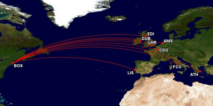 Analysis: Delta Air Lines' International Operations From Boston Logan ...