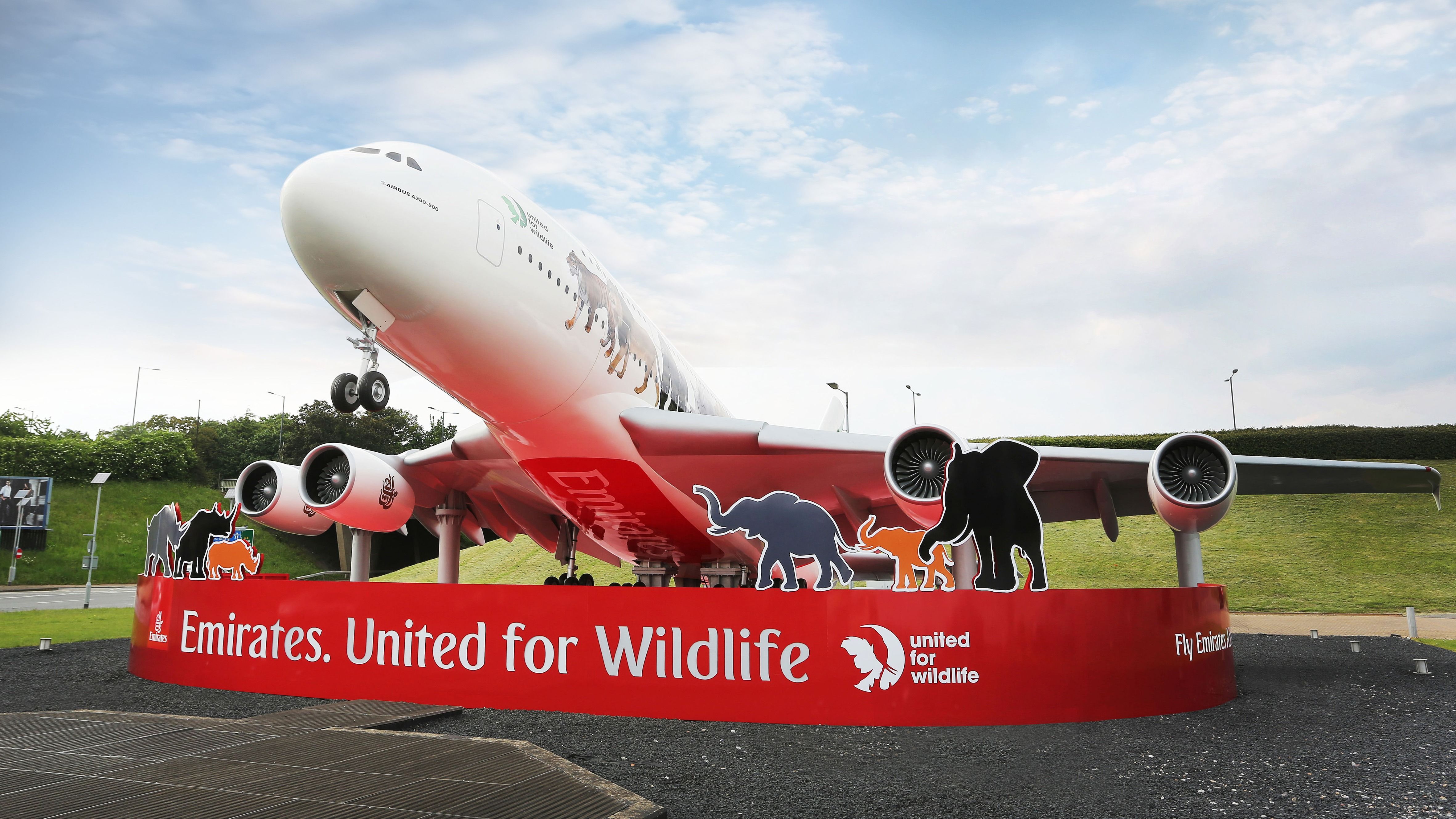 Heathrow's Famous Roundabout And Its Model Aircraft