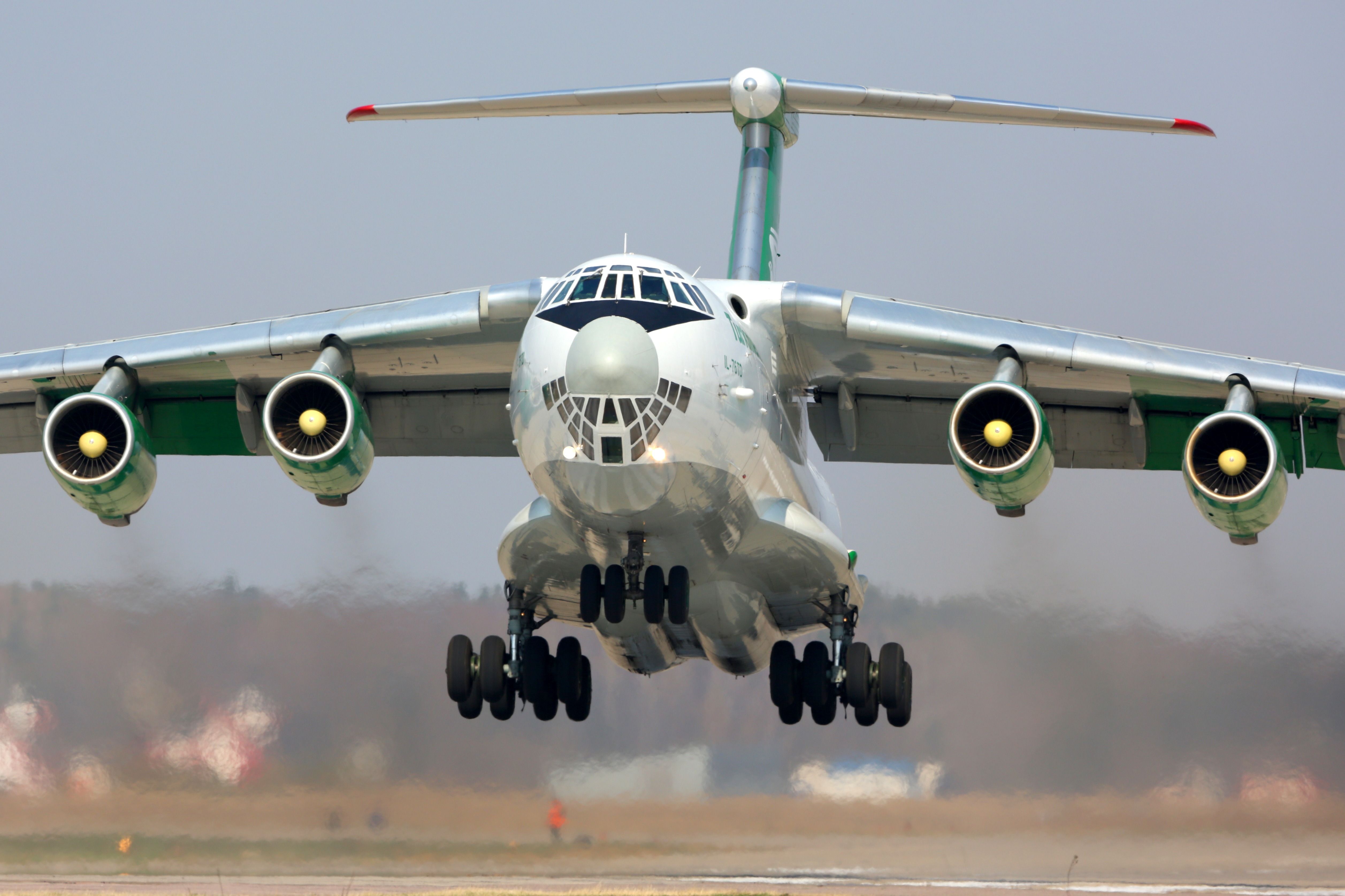 Modified Ilyushin Il-76 Taken Out Of Storage After 17 Years