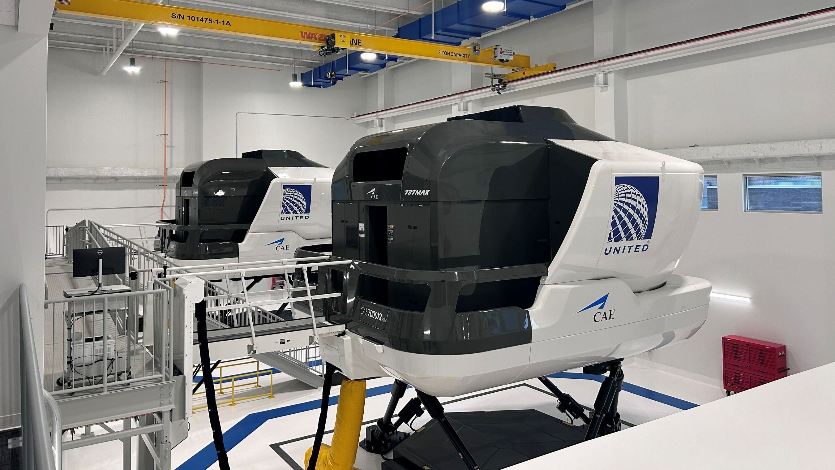 150,000 Square Feet: United Airlines Expands Flight Training Center In ...
