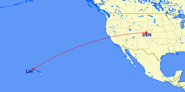 Analysis: United's Top 5 Boeing 757-200 Routes By Length
