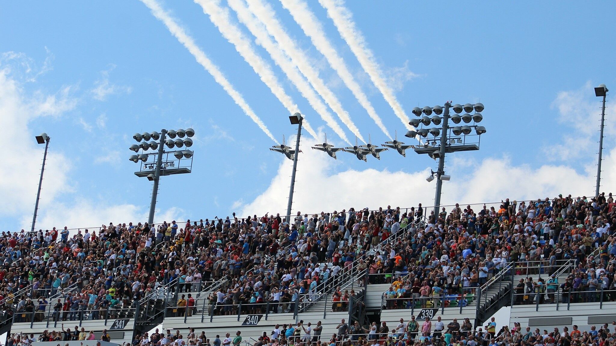 Aircraft Over Sports Stadiums: How Are Military Flyovers Arranged?