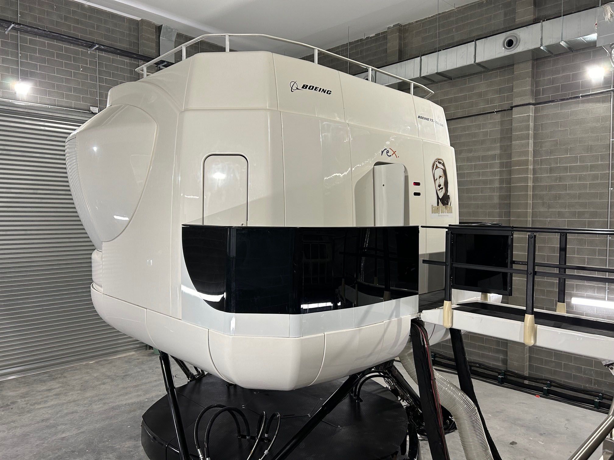 Rex Boeing 737NG Simulator Commissioned In New Sydney Training Location