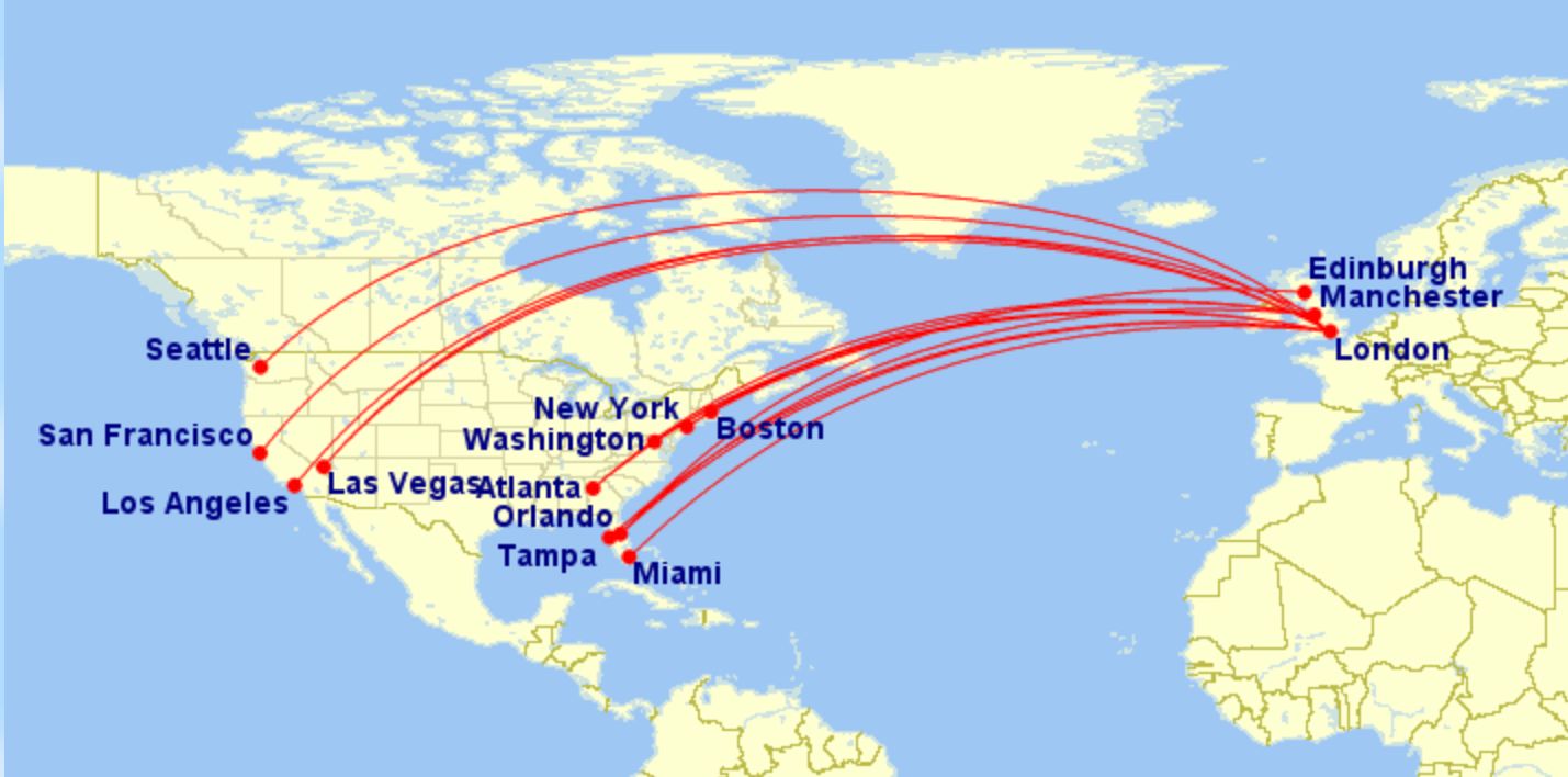 Virgin Atlantic Offers 50% Off On US Award Flights