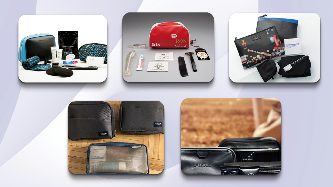 History: How & Why Airline Amenity Kits Have Changed Over The Years