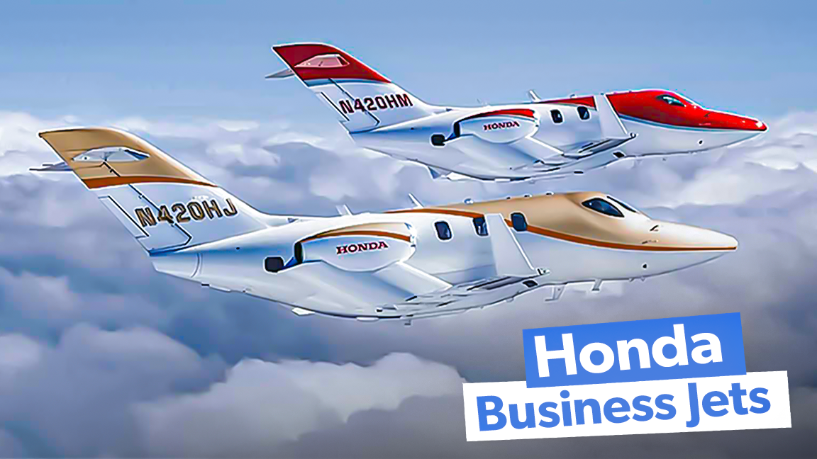 Several Variants: 6 Notable Honda Business Jets