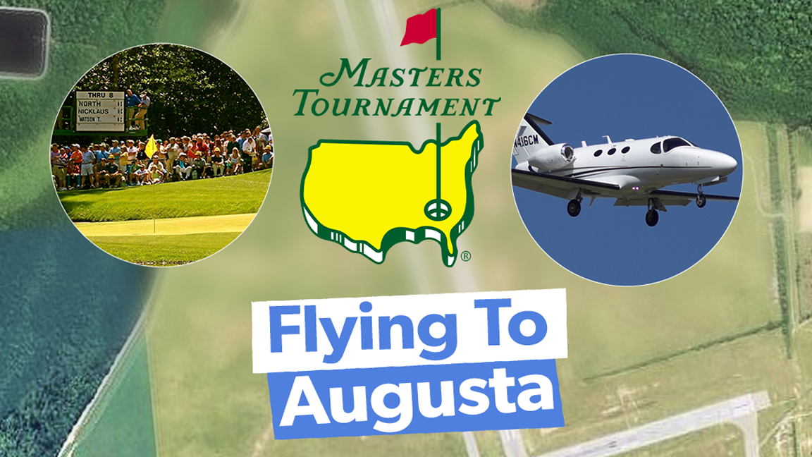 Private Jet Activity At The 2024 Masters Golf Tournament