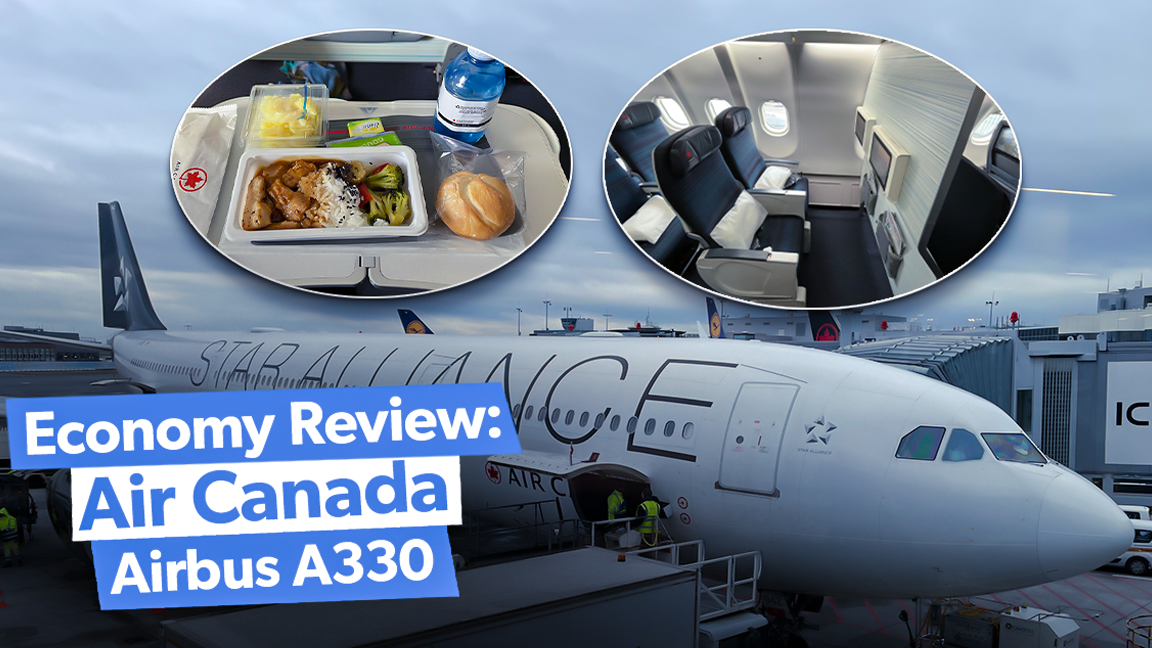 Flight Review: Air Canada's Airbus A330 Economy Cabin To Montreal