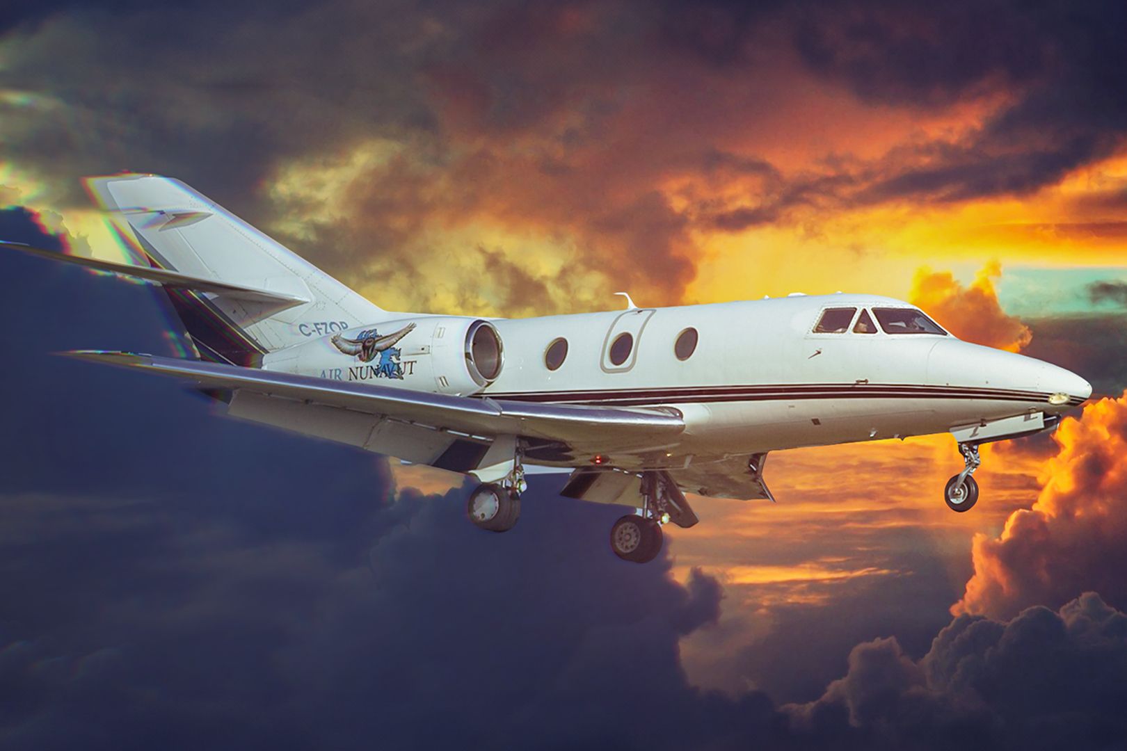What Was The Most Popular Learjet Private Jet Developed?