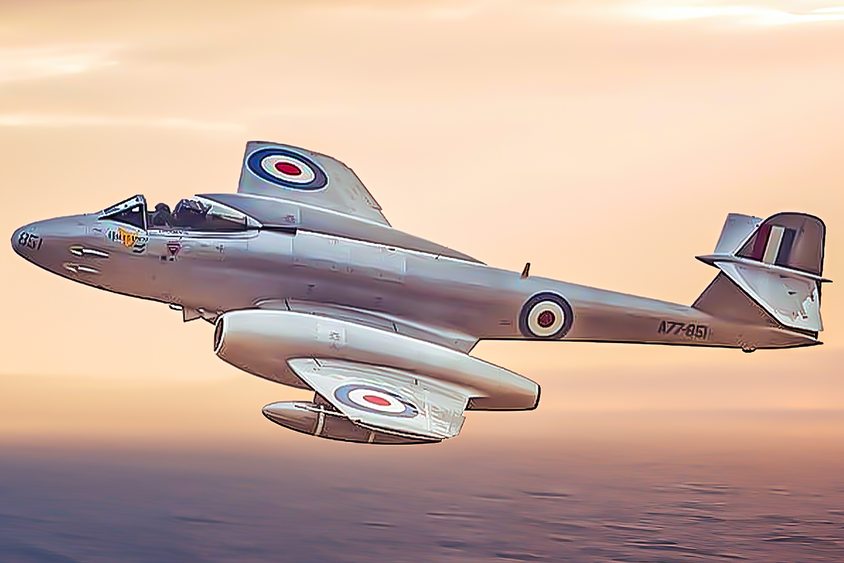 The Gloster Meteor: The RAF's 1st Fighter Jet