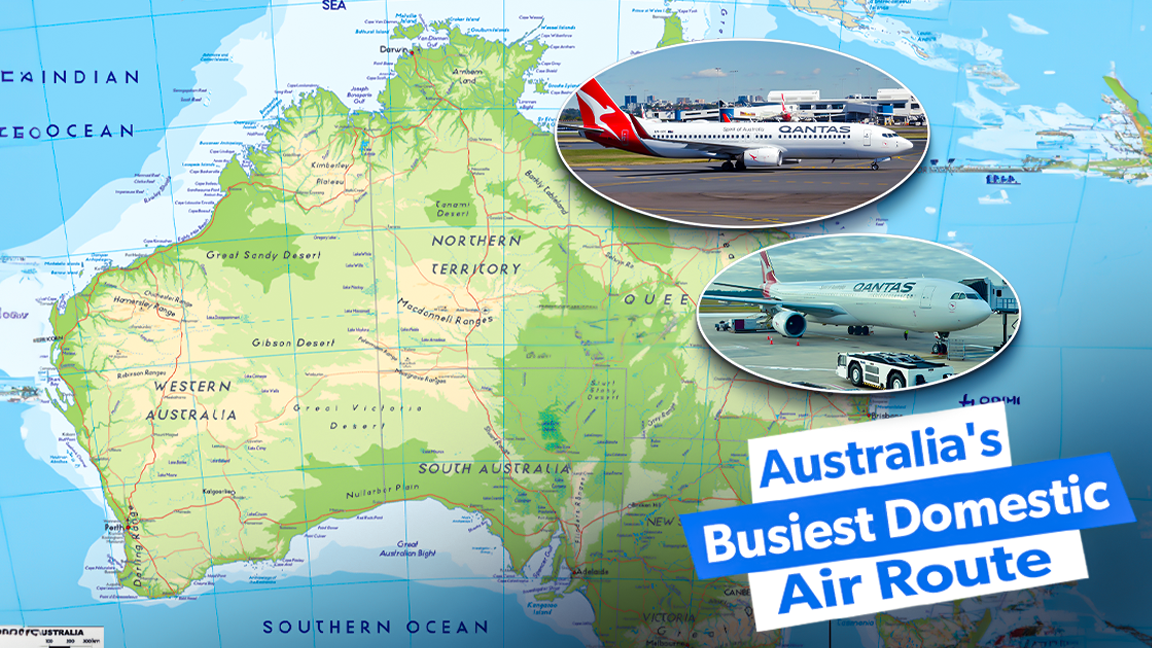 Analysis: The Aircraft Types Used On Qantas' Flights From Melbourne To ...