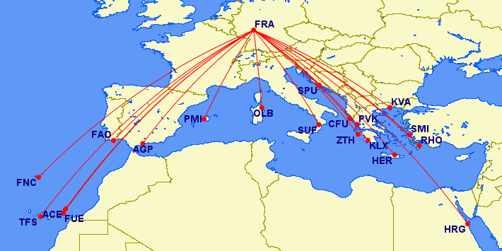 All The Routes On Which Condor Will Debut Airbus A320neo & A321neo This ...