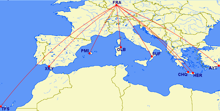 All The Routes On Which Condor Will Debut Airbus A320neo & A321neo This ...