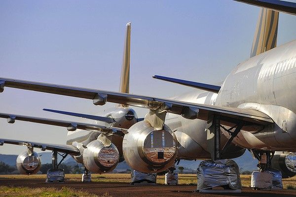Qantas Joins Group To Mine Boneyards For New Aircraft Materials