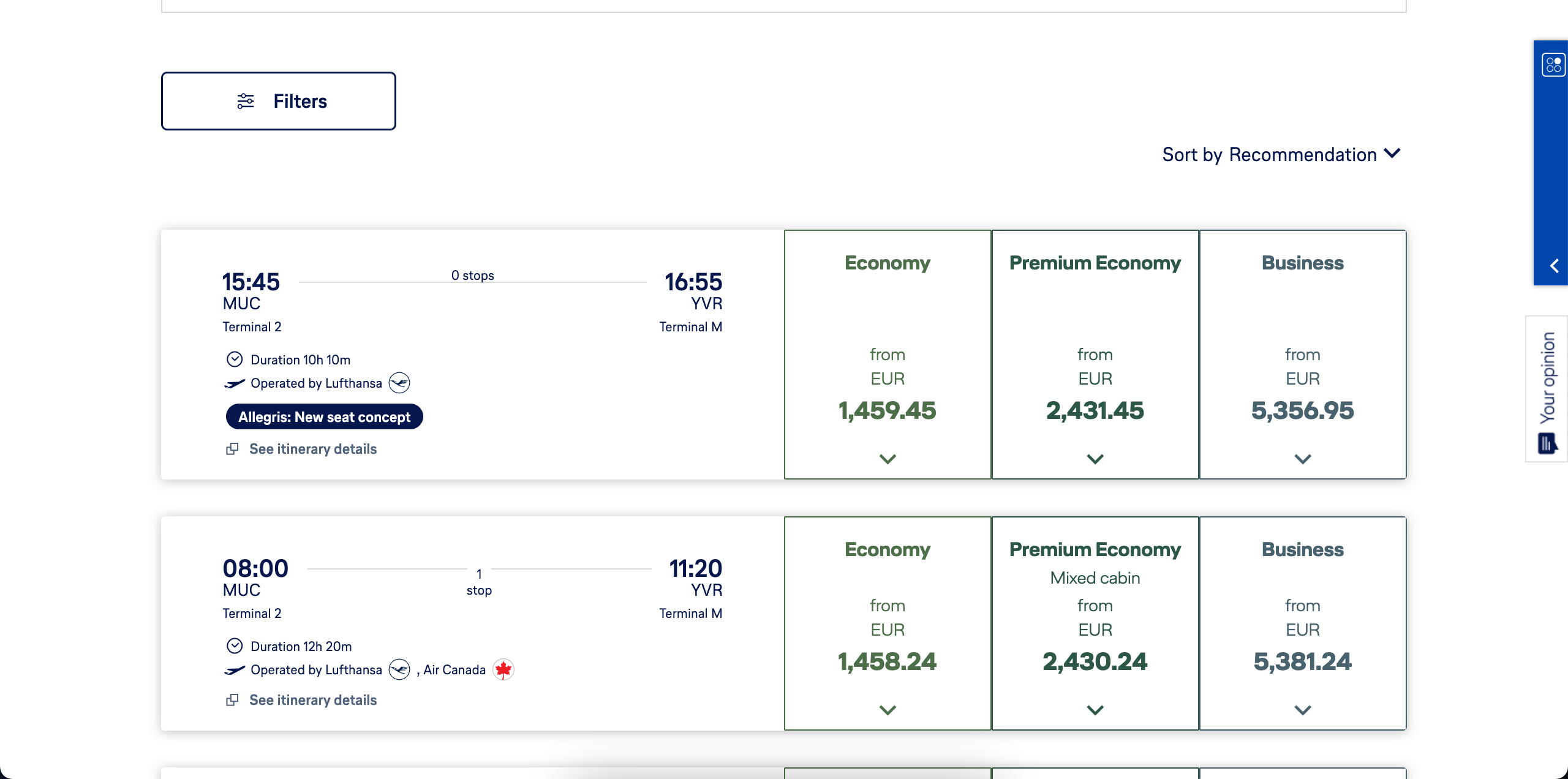 Lufthansa's New Airbus A350 With Allegris Cabin Will Soon Fly Routes To ...