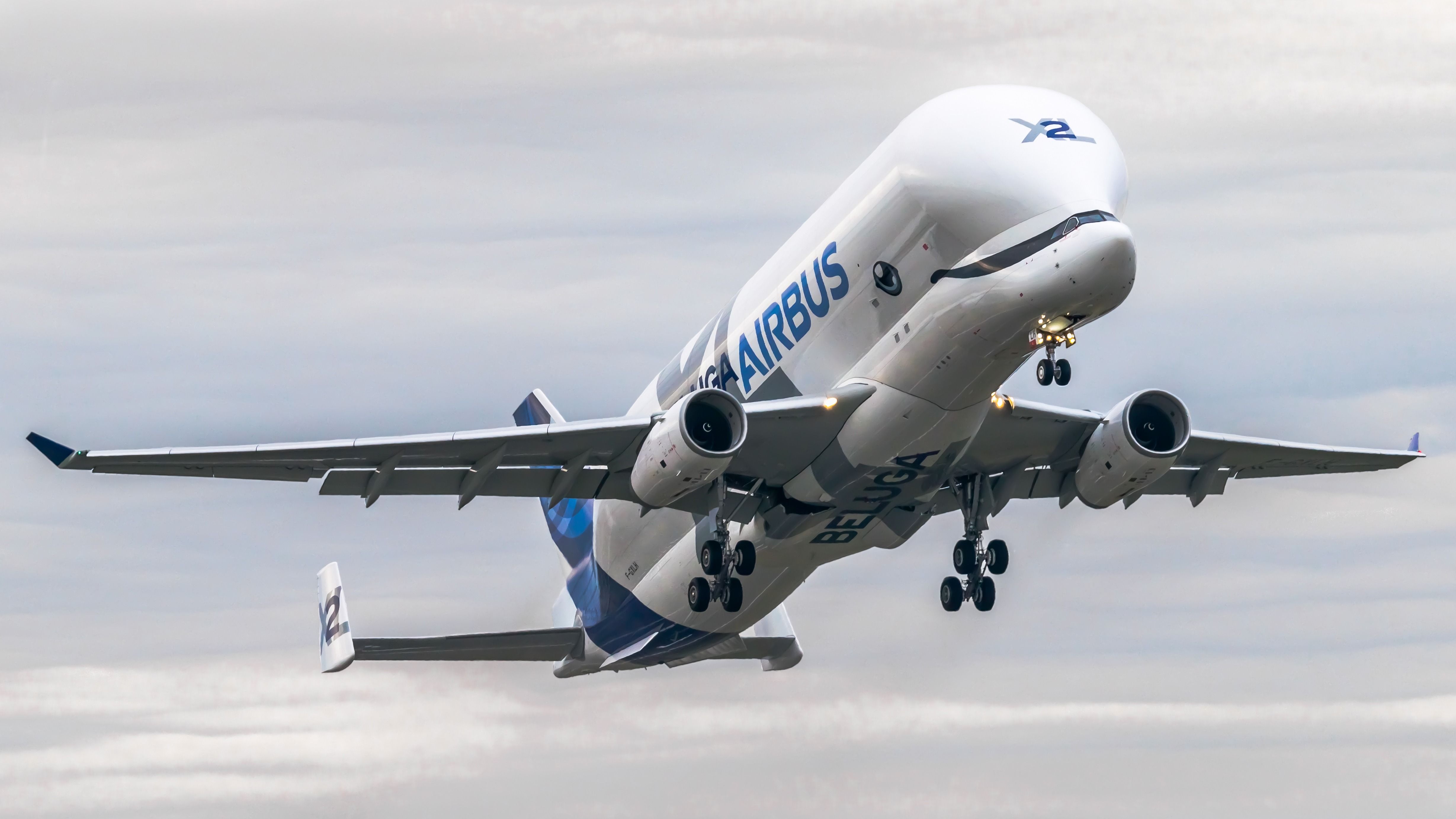 Airbus Beluga XL Freighter Diverts To Amsterdam Airport Schiphol