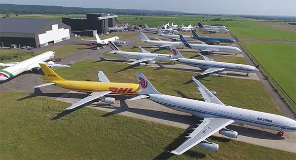 The End Of The Road: Inside The French Airport Where Planes Are Recycled
