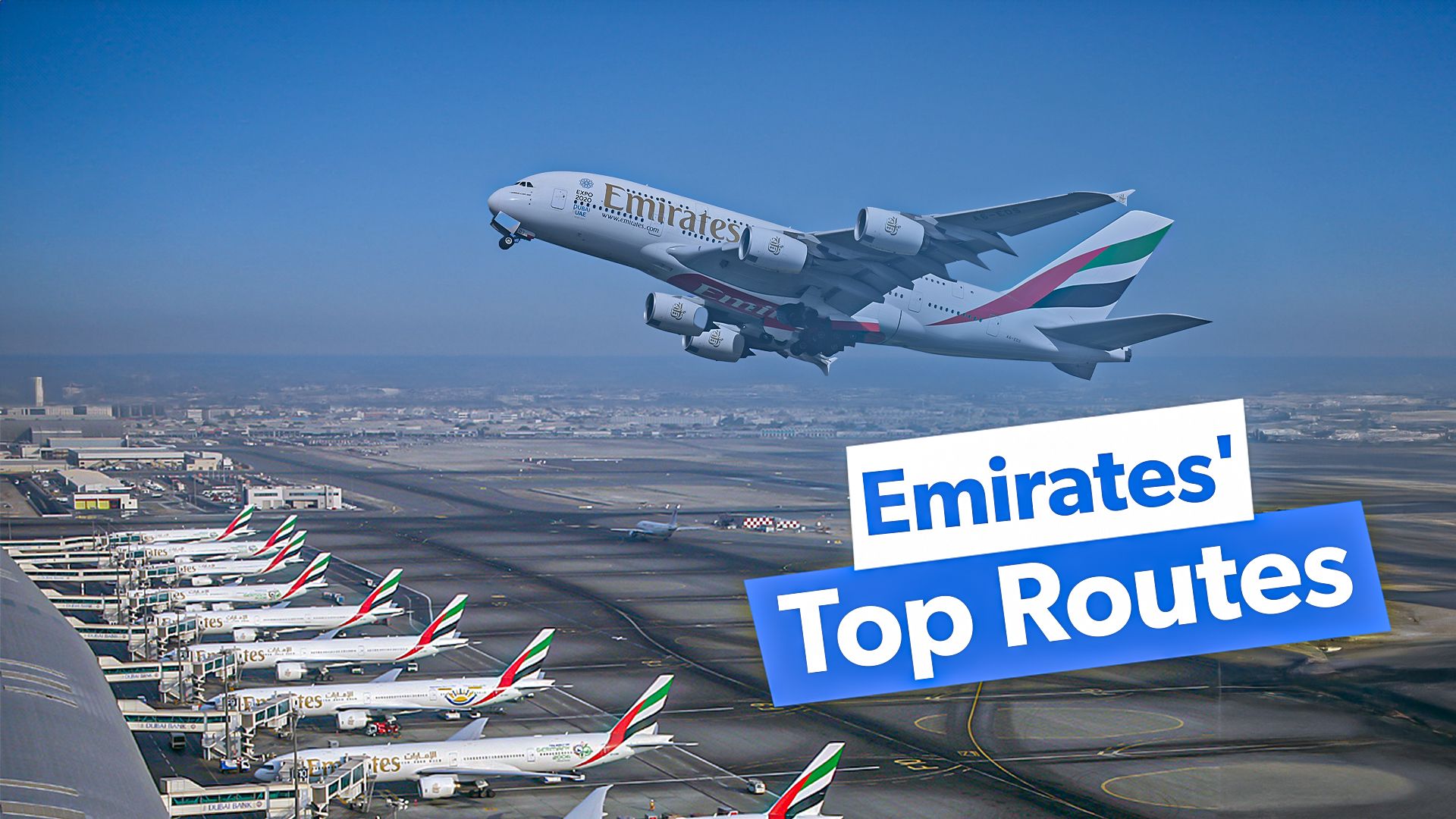 UAE Flag Carrier: What Are Emirates' Most Frequently Operated Routes?