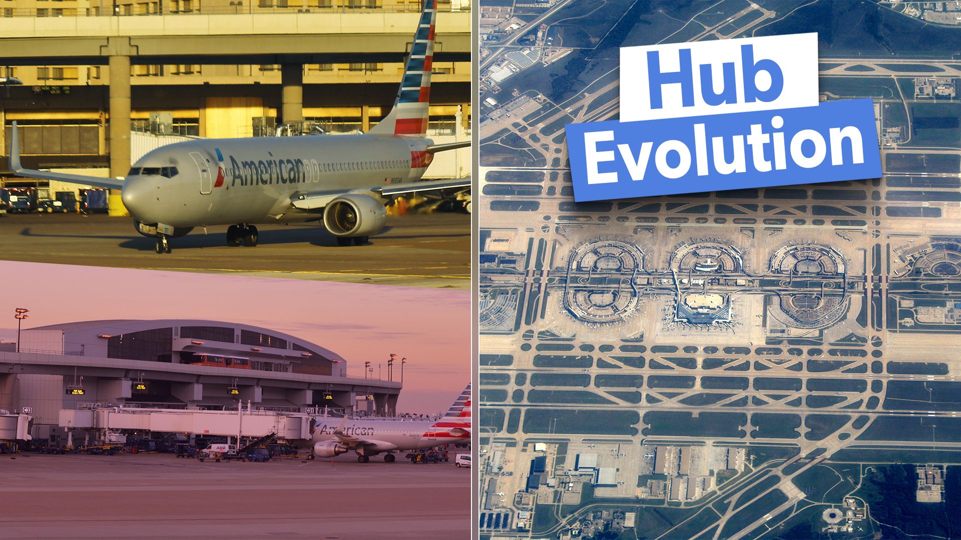 History: The Evolution Of American Airlines' Hub At Dallas-Fort Worth ...