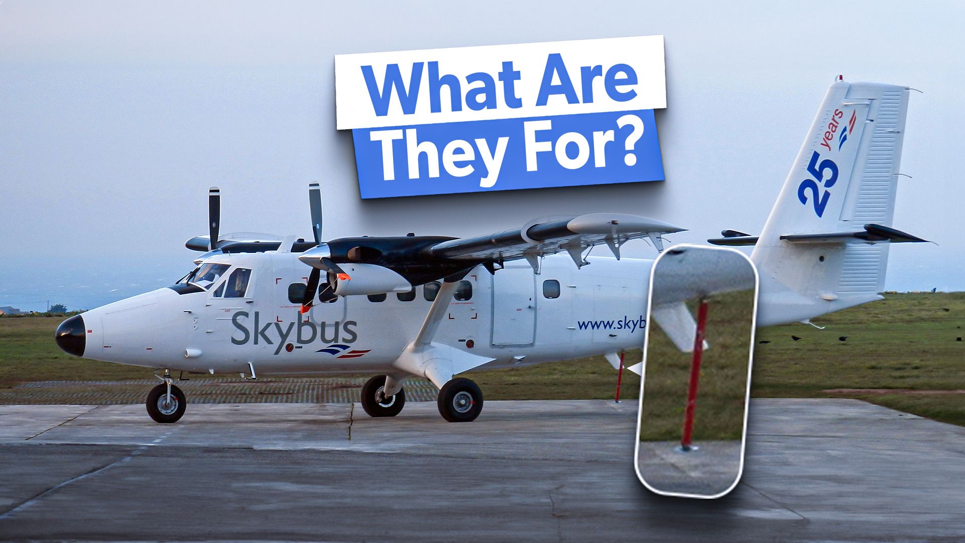 A Look At Why Certain Aircraft Need Tail Stands