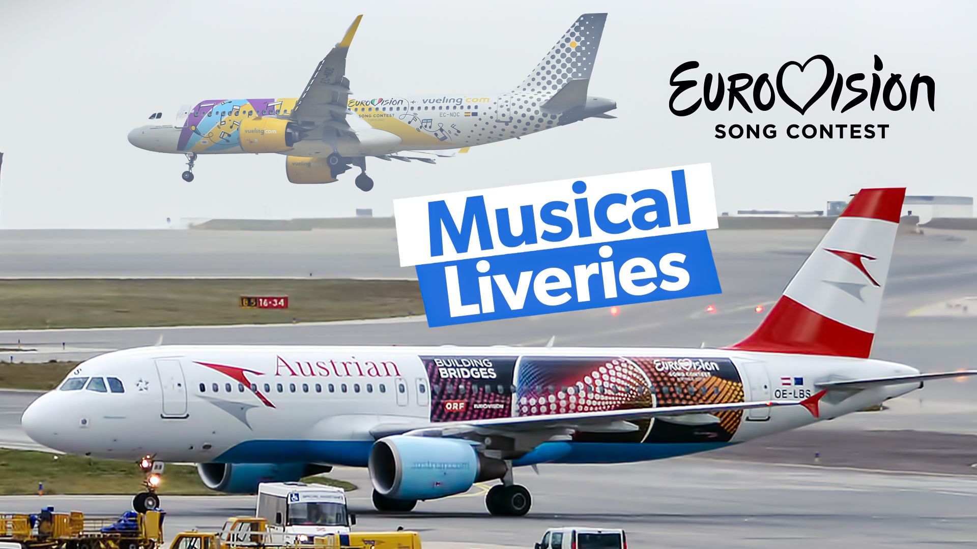 Showtime: A Look At Some Of The Best Eurovision-Themed Airline Liveries ...