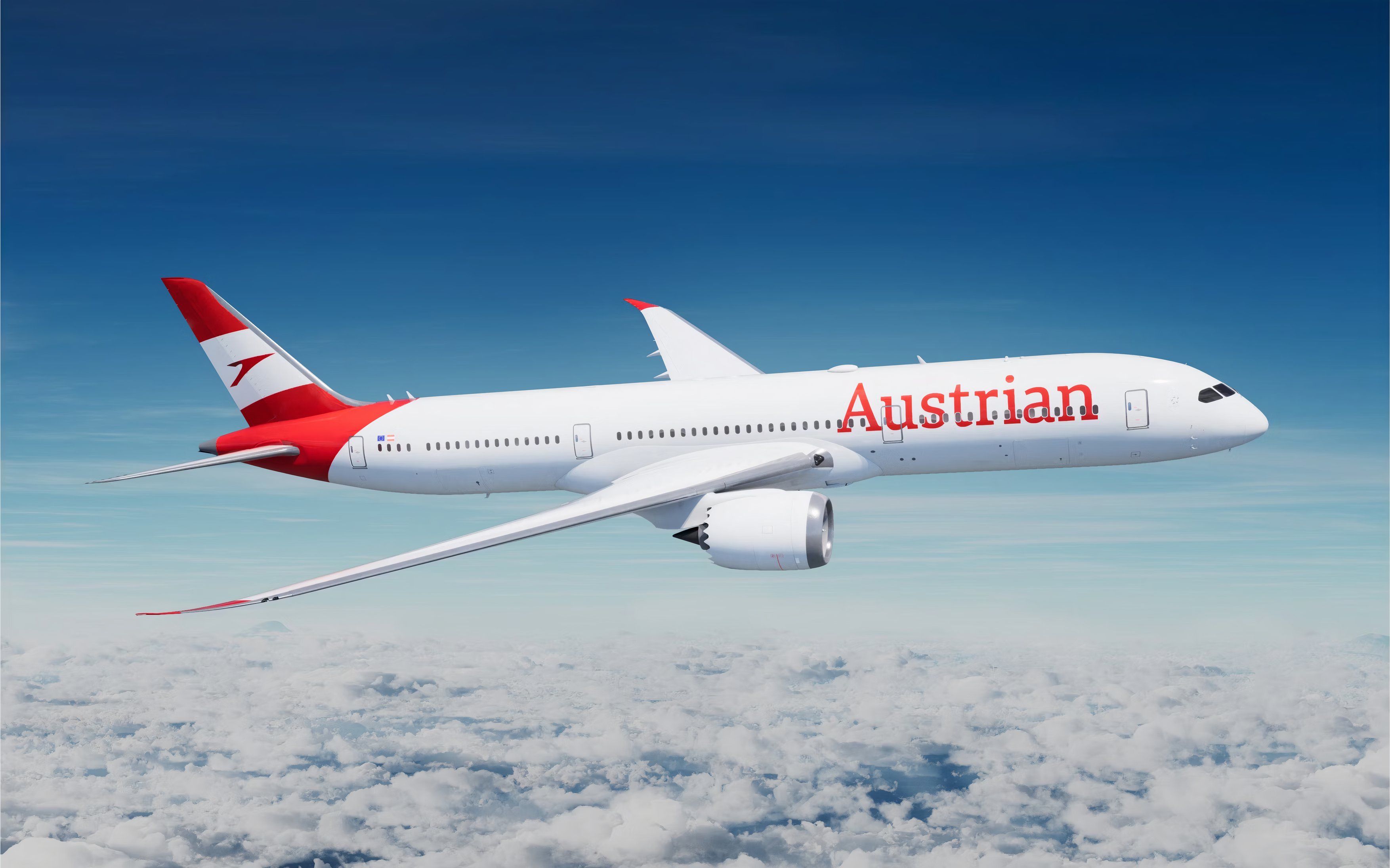 Austrian Airlines Welcomes First Boeing 787-9 Dreamliner To Vienna