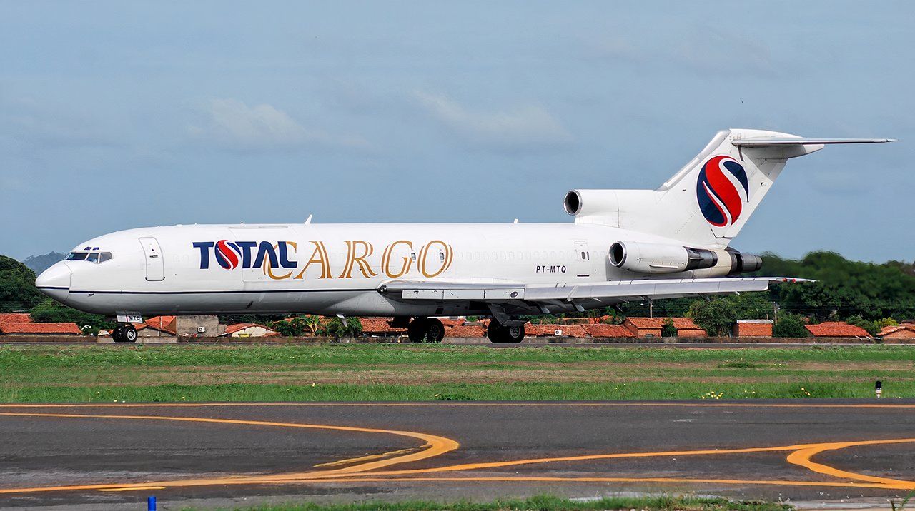 Boeing 727 Floats In The Water As Porto Alegre Airport Floods