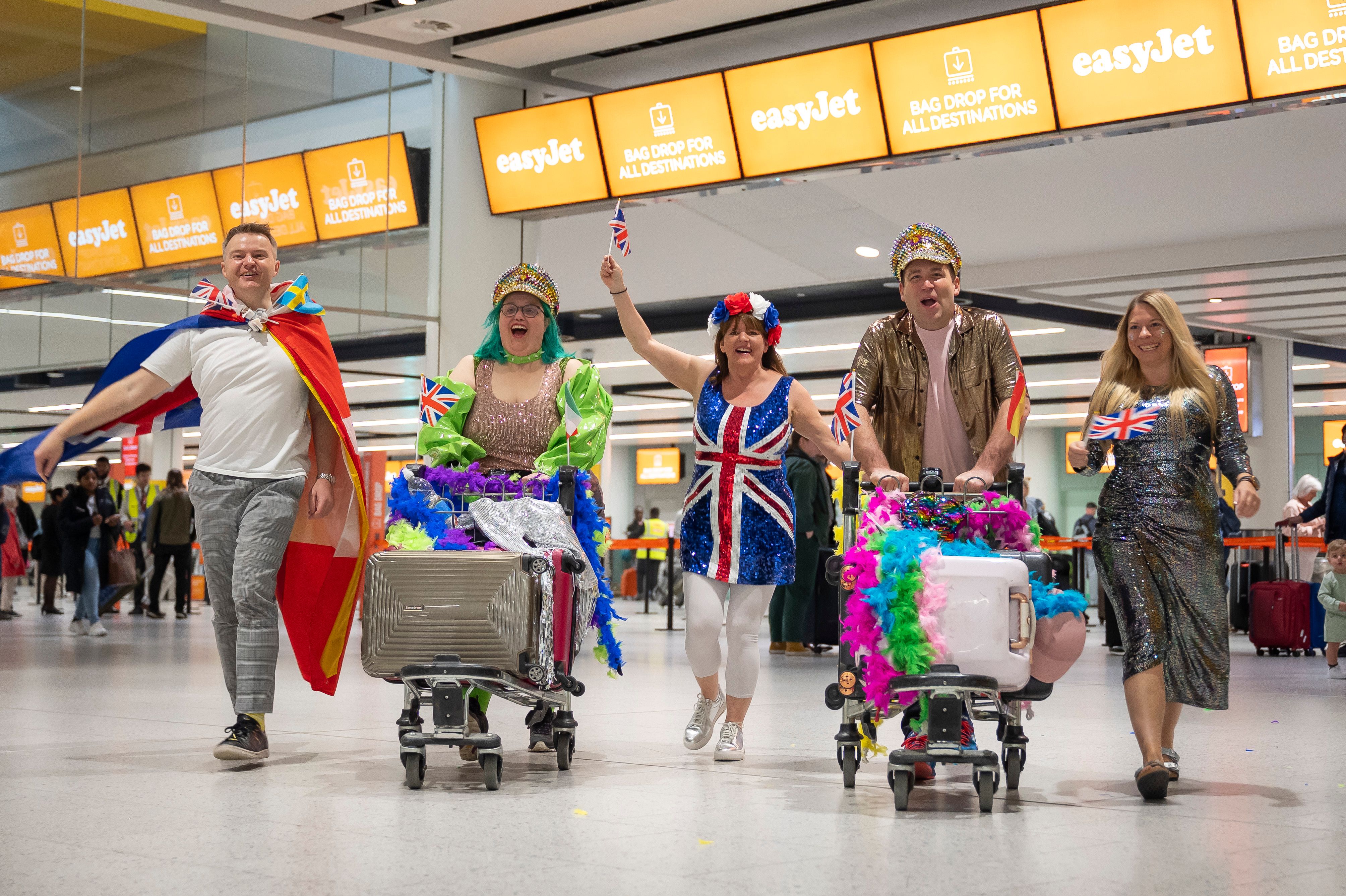 Eurovision 2024 Malmo: easyJet And SAS Deliver All The Sparkles