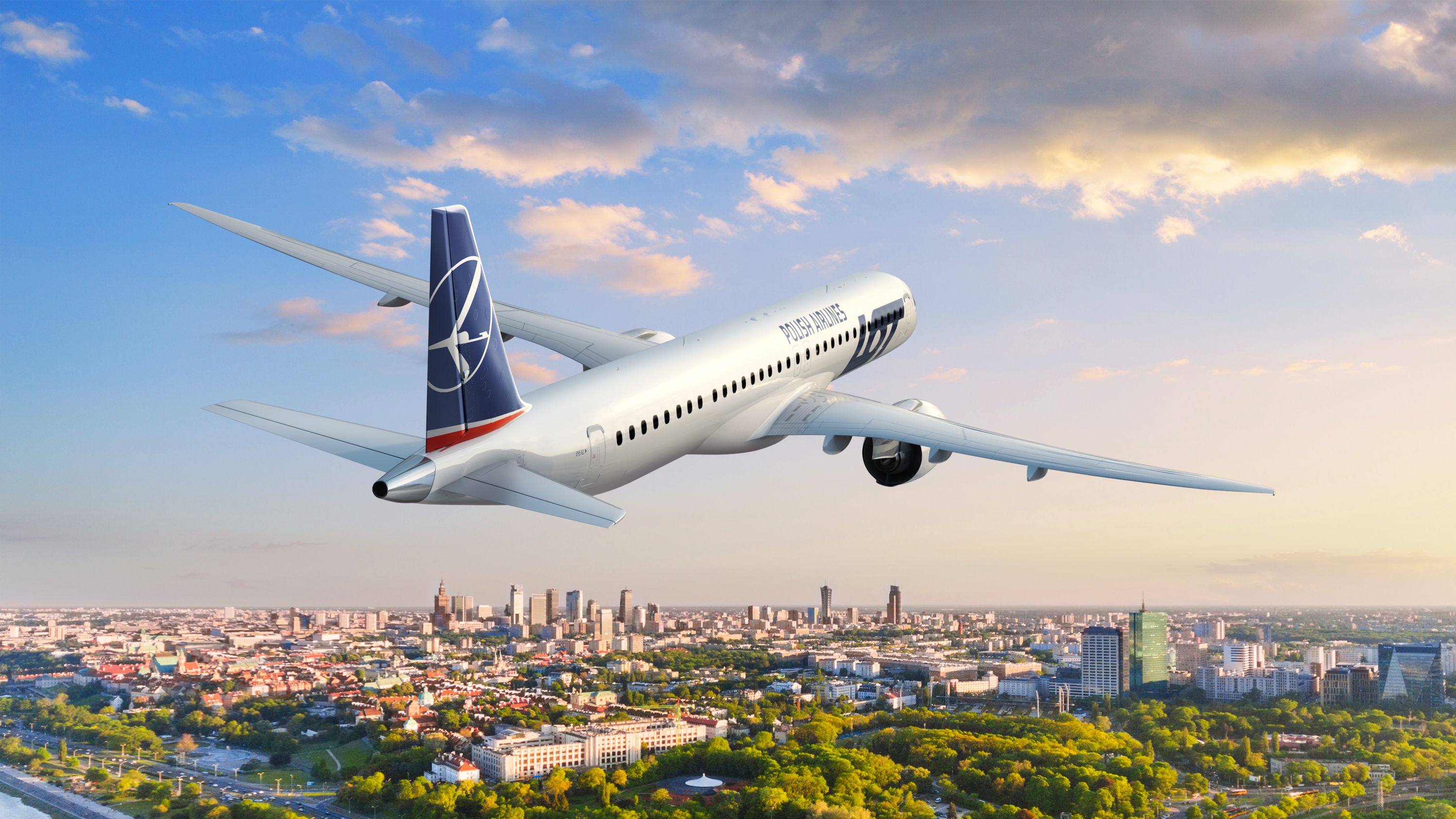 LOT Polish Airlines Adds 3 Embraer E195-E2s In 2024