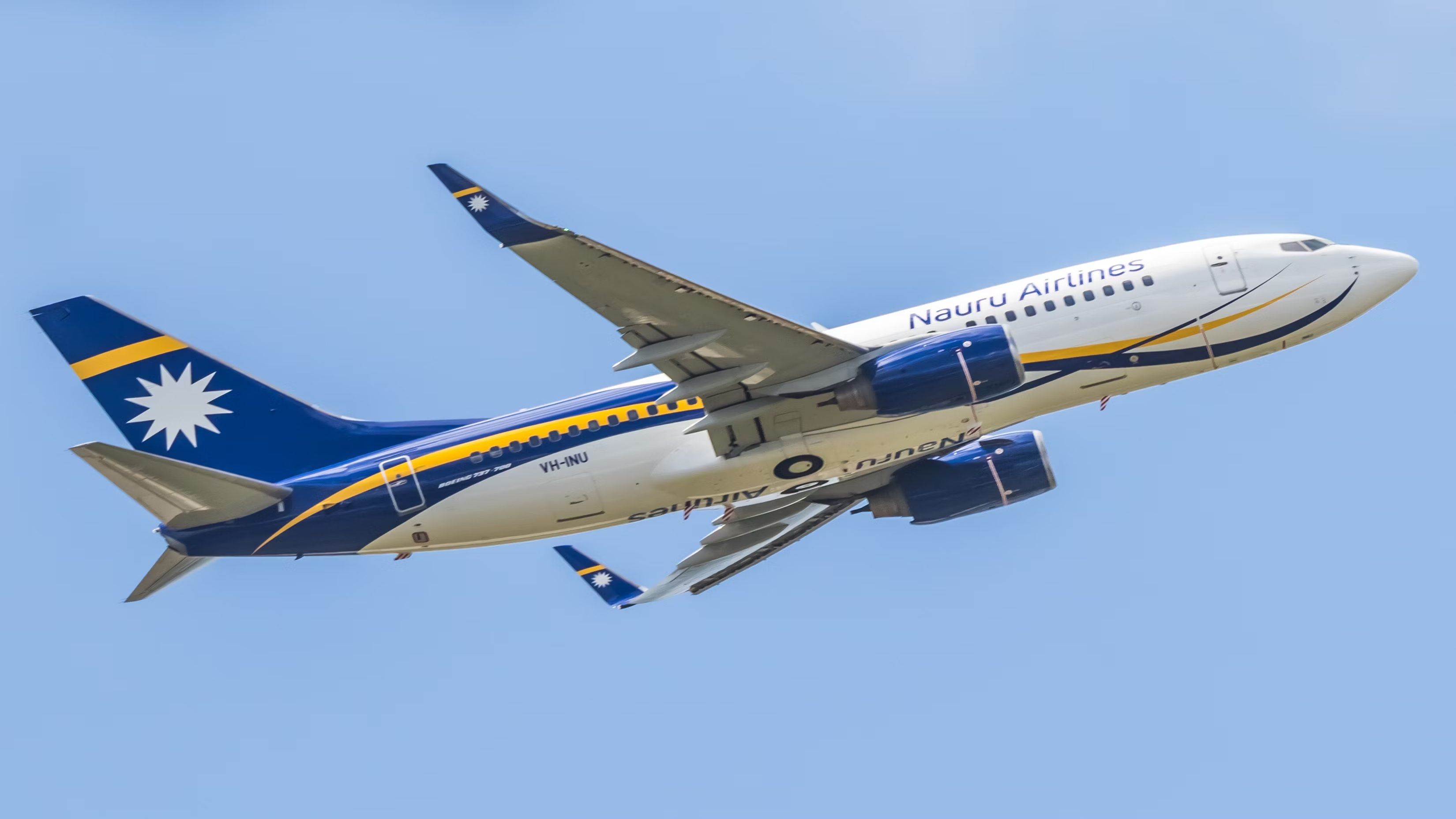 Nauru Airlines Boeing 737 Ticket To Paradise from Brisbane Airport