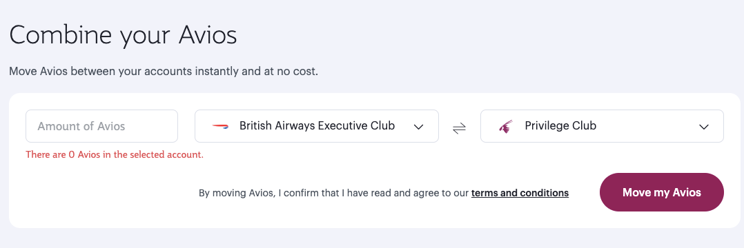Move Your Miles: How to Transfer Avios Between Programs