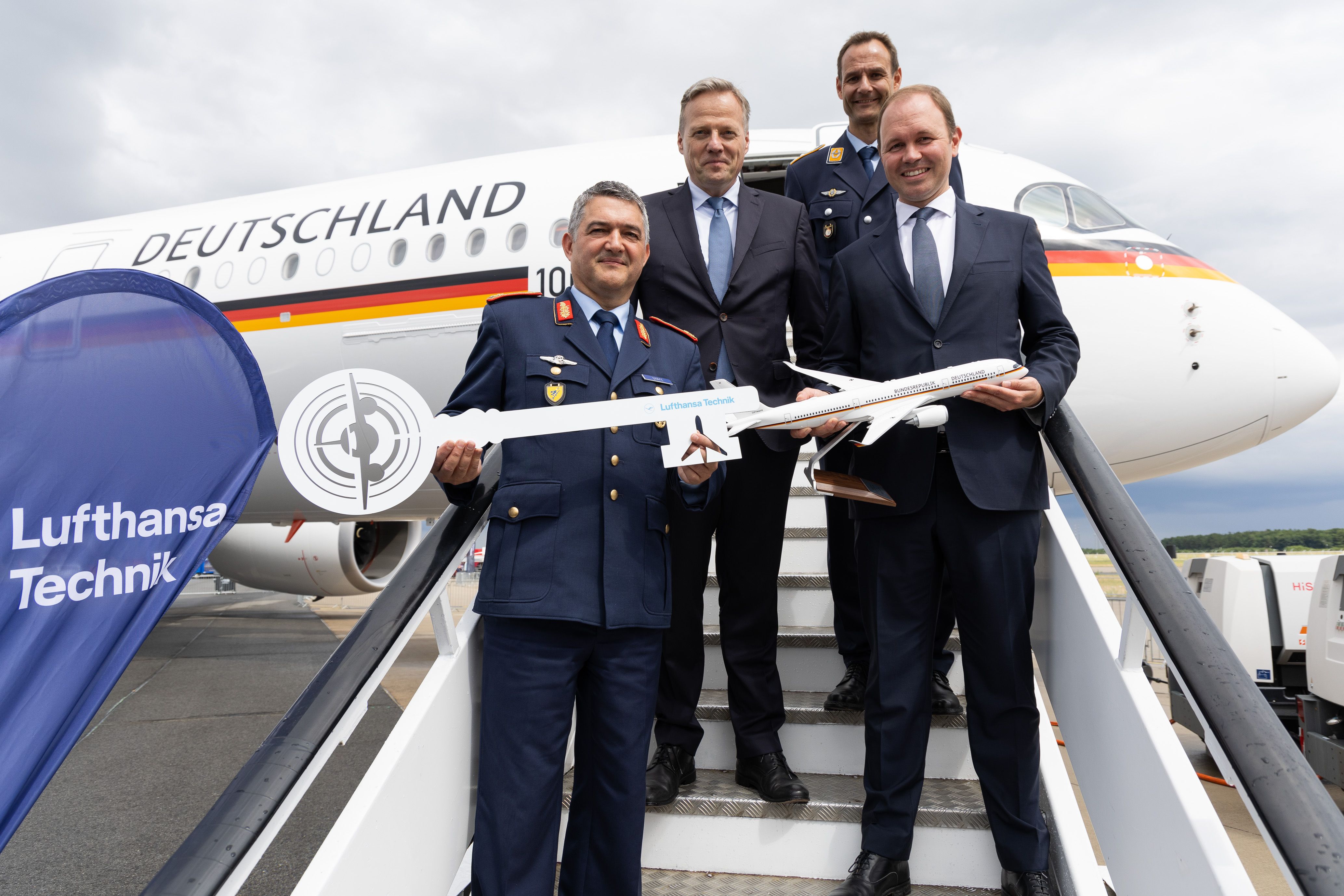 Lufthansa Technik Delivers Final Custom Airbus A350 To The German Air Force