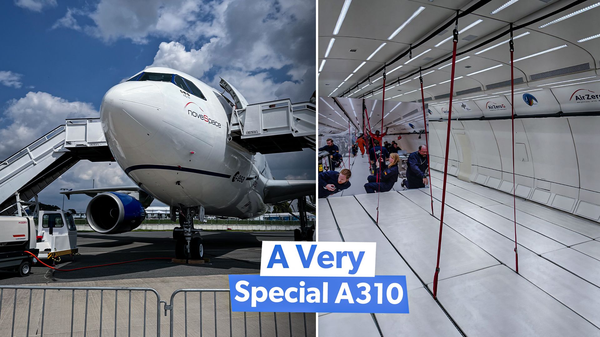 What's It Like On Board The Novespace ZeroG Airbus A310?